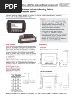 Omron D4B 4111N NPT Datasheet | PDF | Screw | Inductor