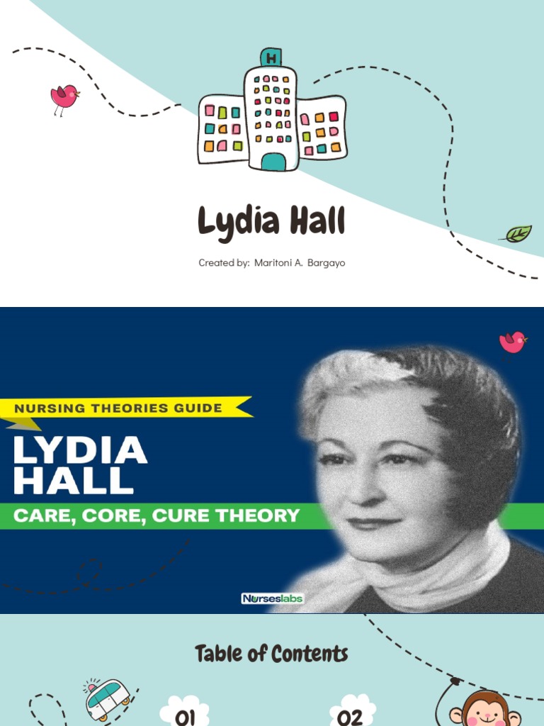 Nursing Theorist Lydia Hall Lydia Eloise Hall | PDF
