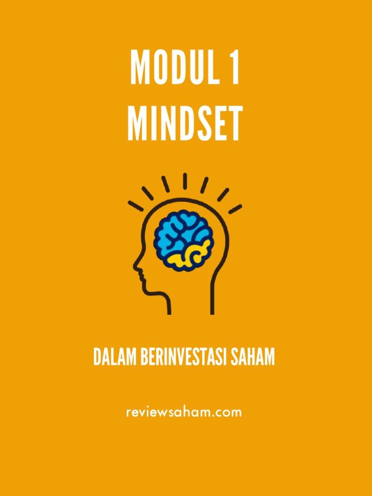 MODUL 1 - Mindset Berinvestasi Saham | PDF | Bisnis