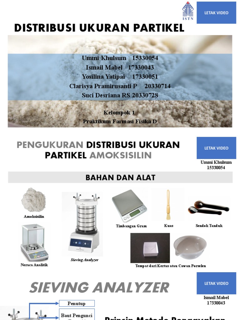 Distribusi Ukuran Partikel | PDF