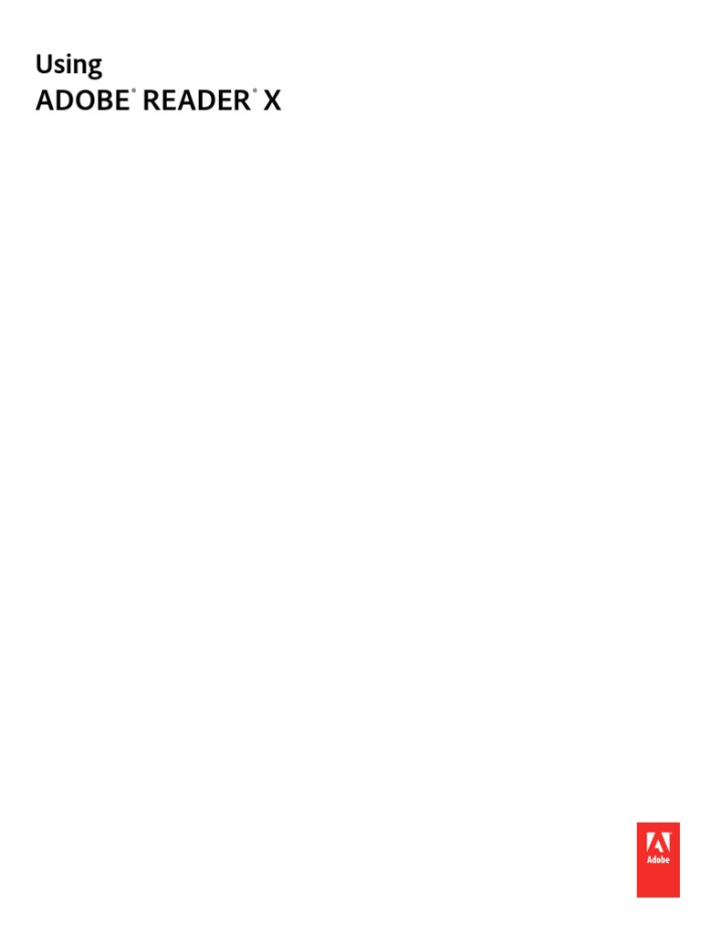 Reader X Help | PDF | Digital Technology | Computing