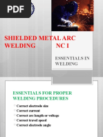 5 Essentials of Shielded Metal Arc Welding | PDF | Welding | Construction
