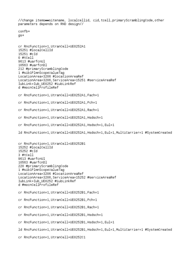 Add Utrancell RNC | PDF | Computers