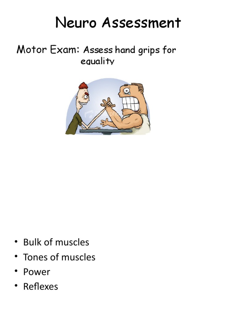 Neuro Assessment: Motor Exam | PDF | Neurology | Neurological Disorders