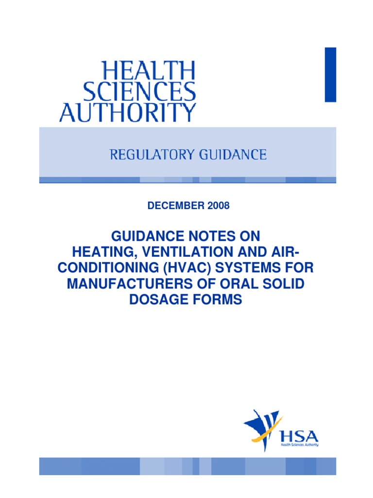 Guidance Notes On Heating, Ventilation and Air-Conditioning (Hvac ...