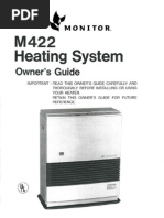 Monitor M441 Kerosene Heater Owners Manual | PDF | Hvac | Pipe (Fluid ...