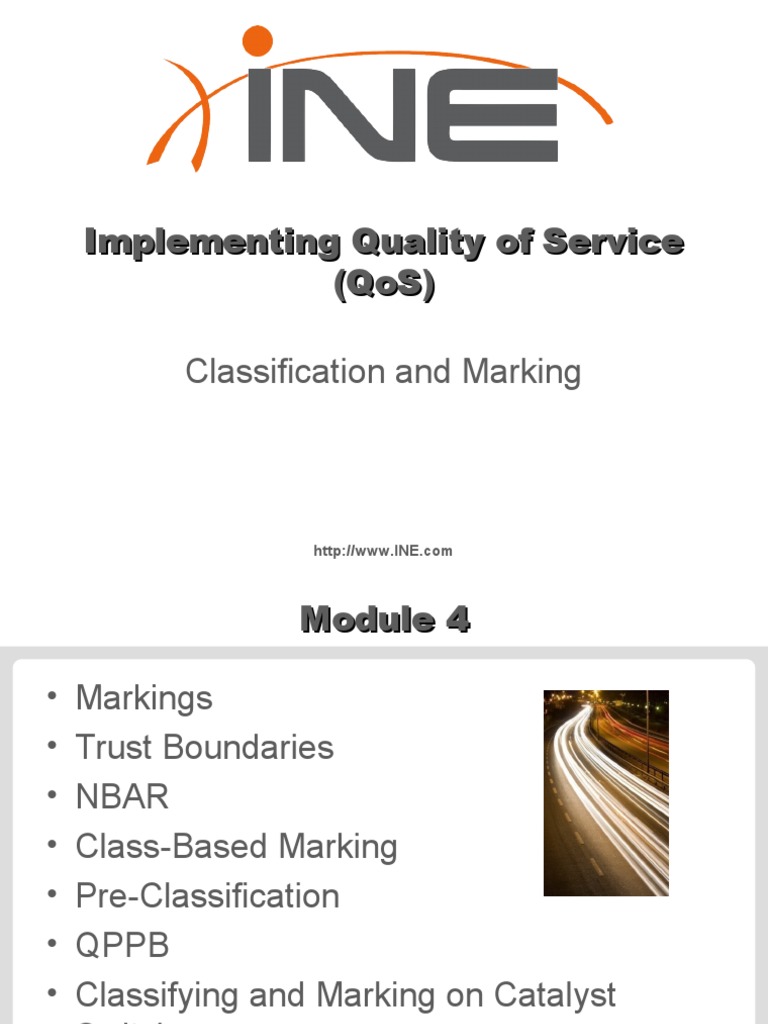 Implementing Quality of Service (Qos) Classification and Marking | PDF ...