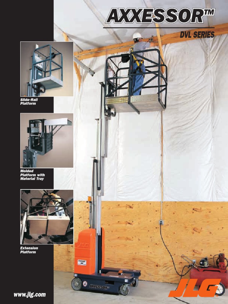 20ft Electric Single Man Lift JLG | PDF | Vehicle Technology | Transport