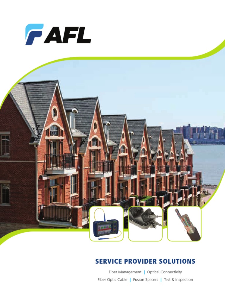 AFL Service Provider Solutions | PDF | Wavelength Division Multiplexing ...