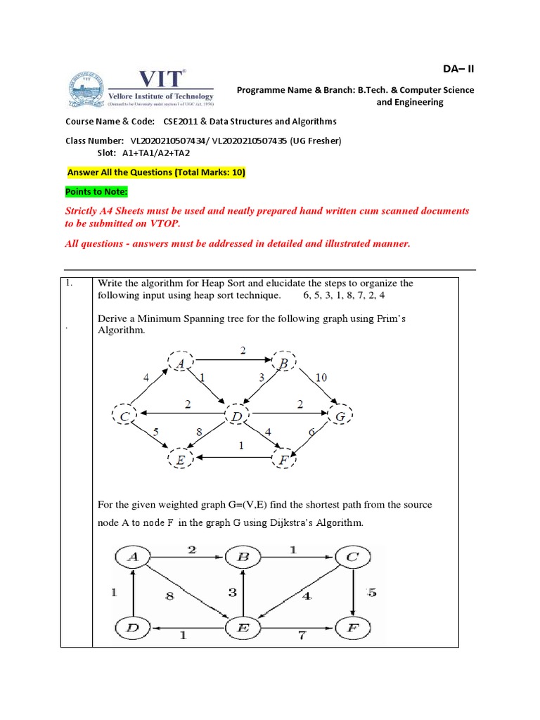 VL2020210507434 Da02 | PDF | Algorithms And Data Structures | Combinatorics