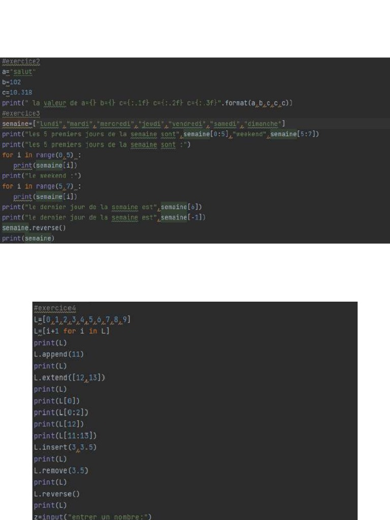 Compte Rendu tp1 .Python | PDF