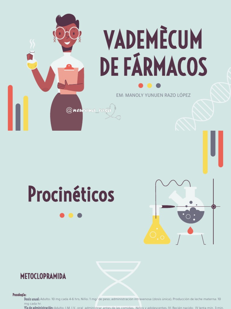 Vademècum de Fármacos | PDF | Medicamentos con receta | Diarrea