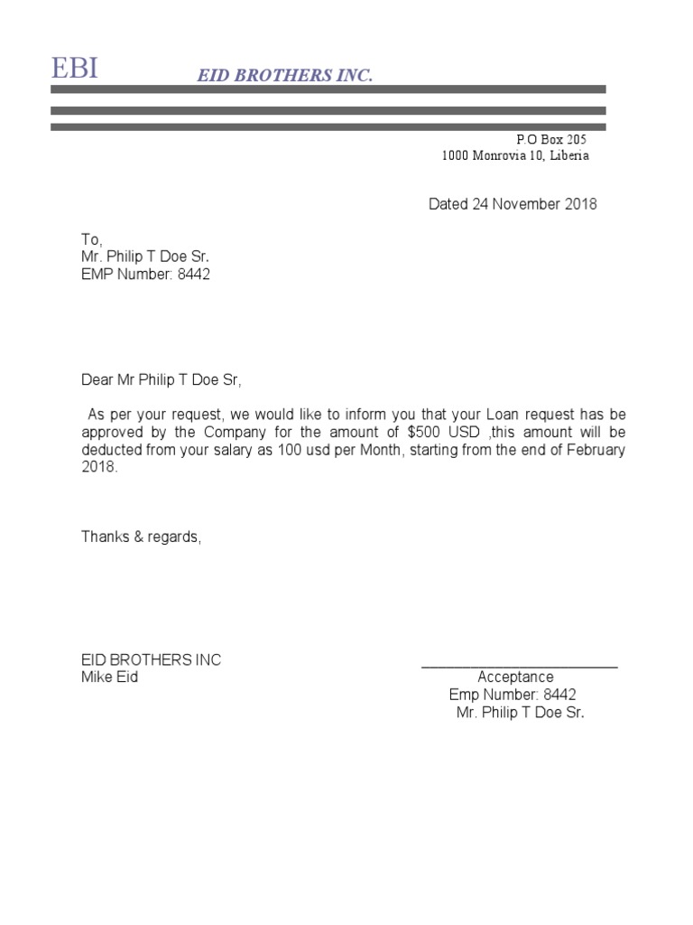 Junior Cartor Loan | PDF