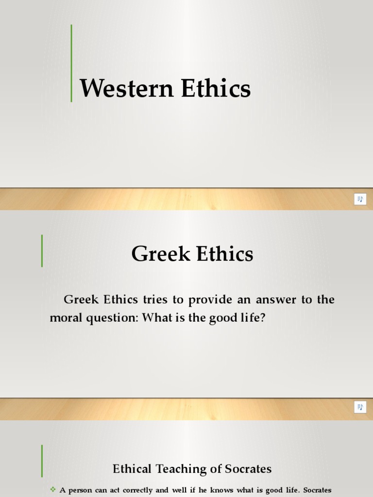 Western Ethics | PDF | Plato | Socrates