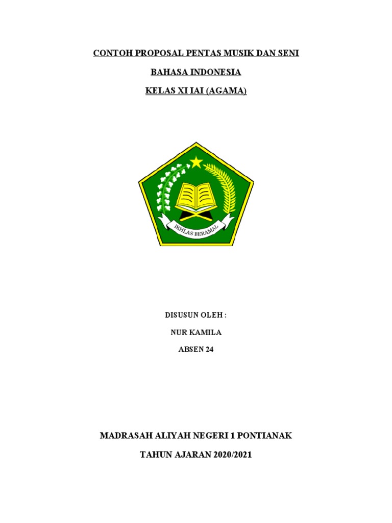 Contoh Proposal Pentas Musik Dan Seni | PDF