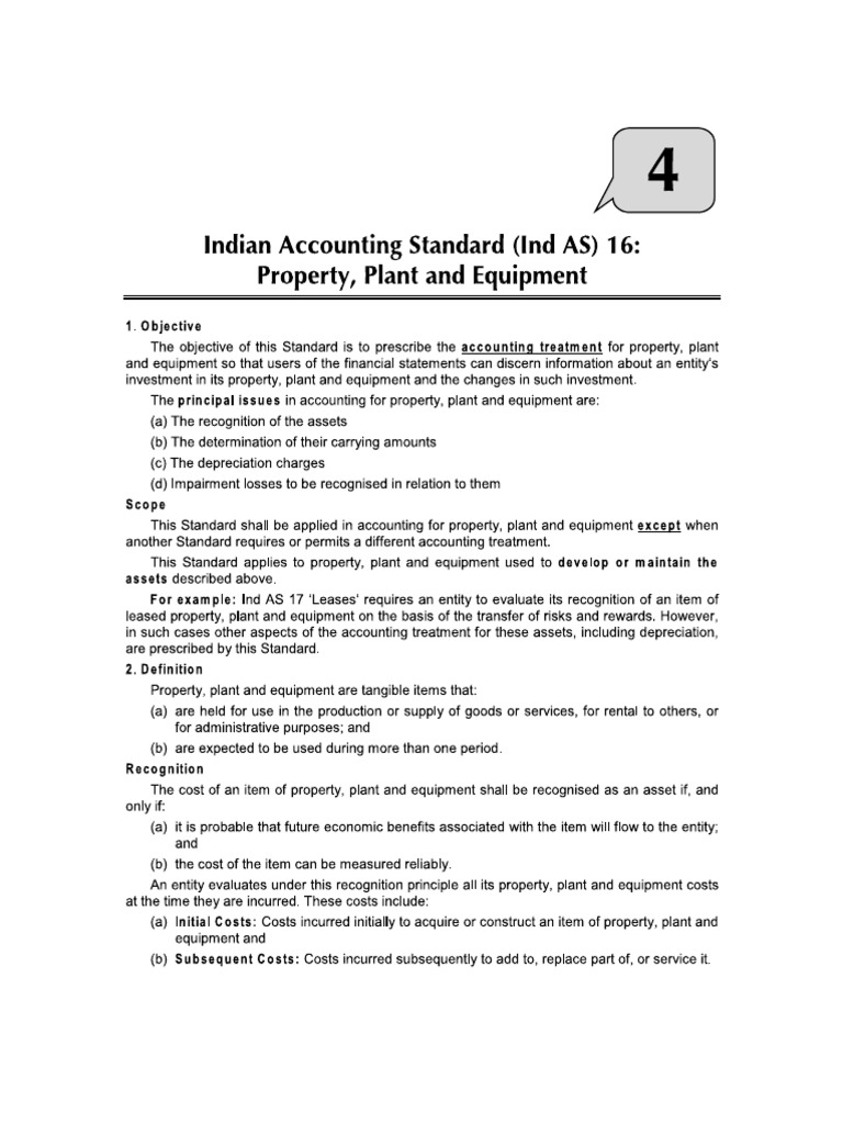 IND As 16 - 1 Question | PDF