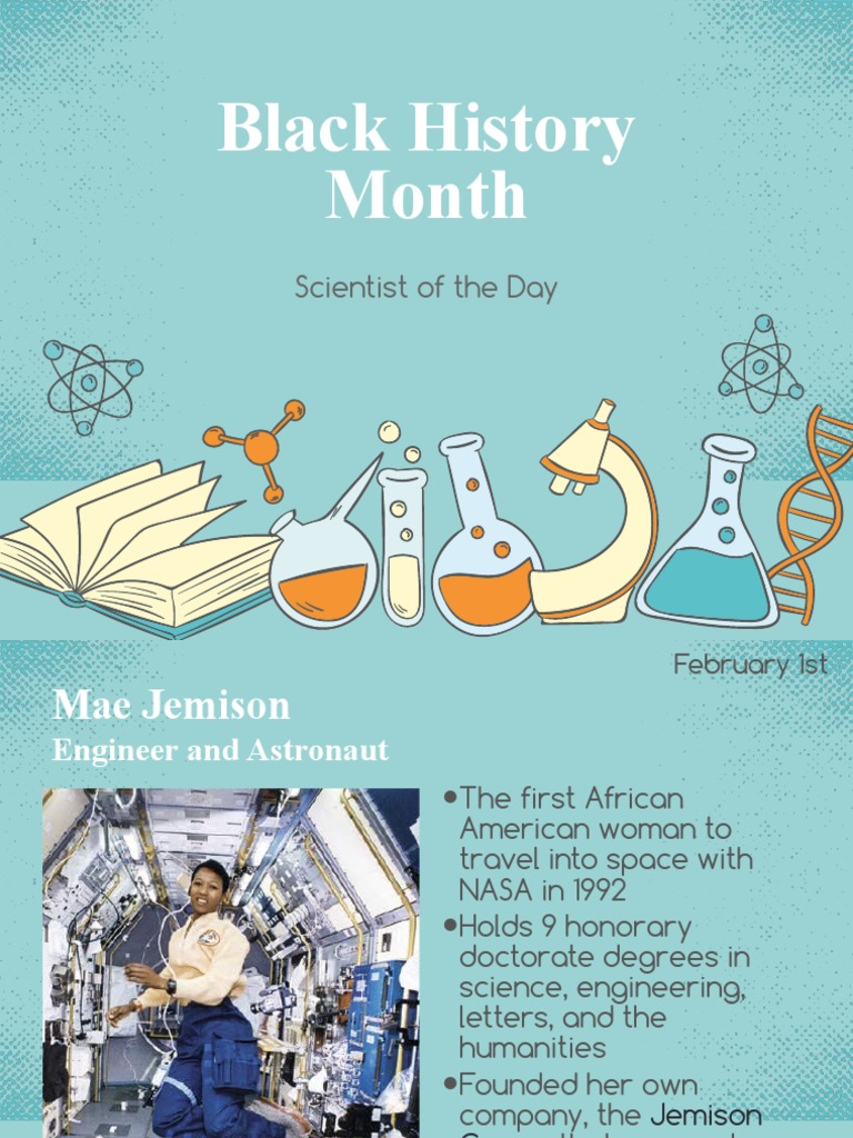 Black History Month Scientists | PDF | Science And Technology | Science