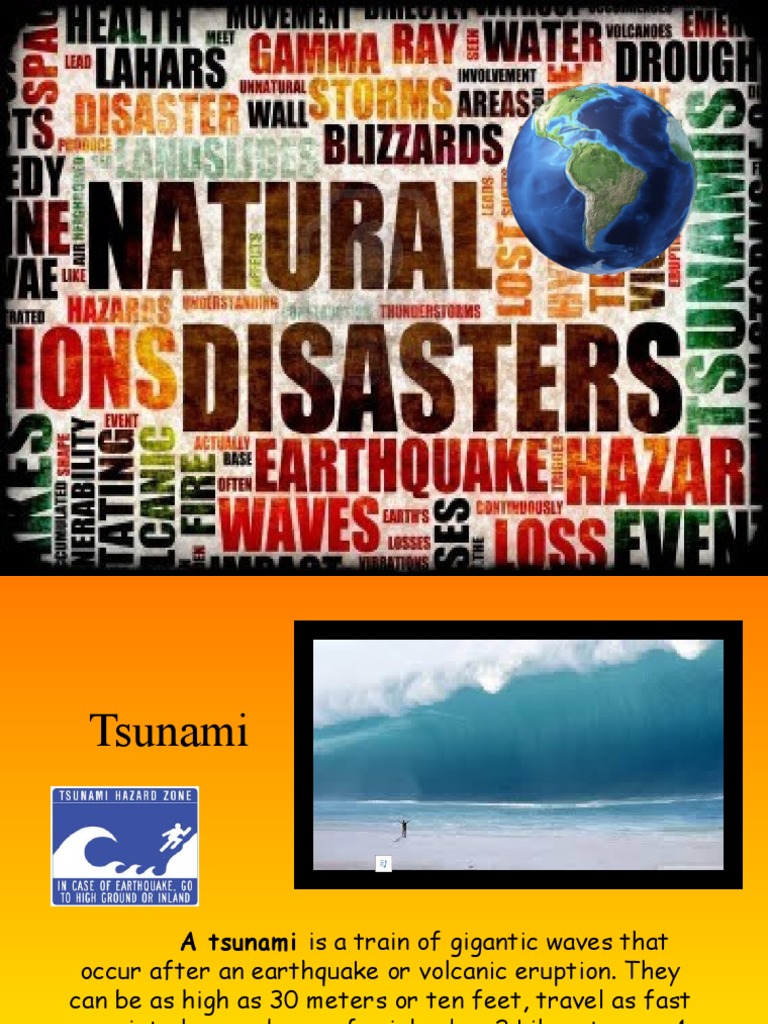 Natural Disasters Animated Presentation Conversation Topics Dialogs Fun ...