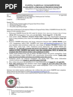 Surat Edaran Jadwal UKMPPD Periode Agustus Dan November Tahun 2025 | PDF