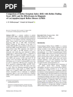 Reflux Severity Index Patient Questionnaire | PDF | Gastroesophageal ...