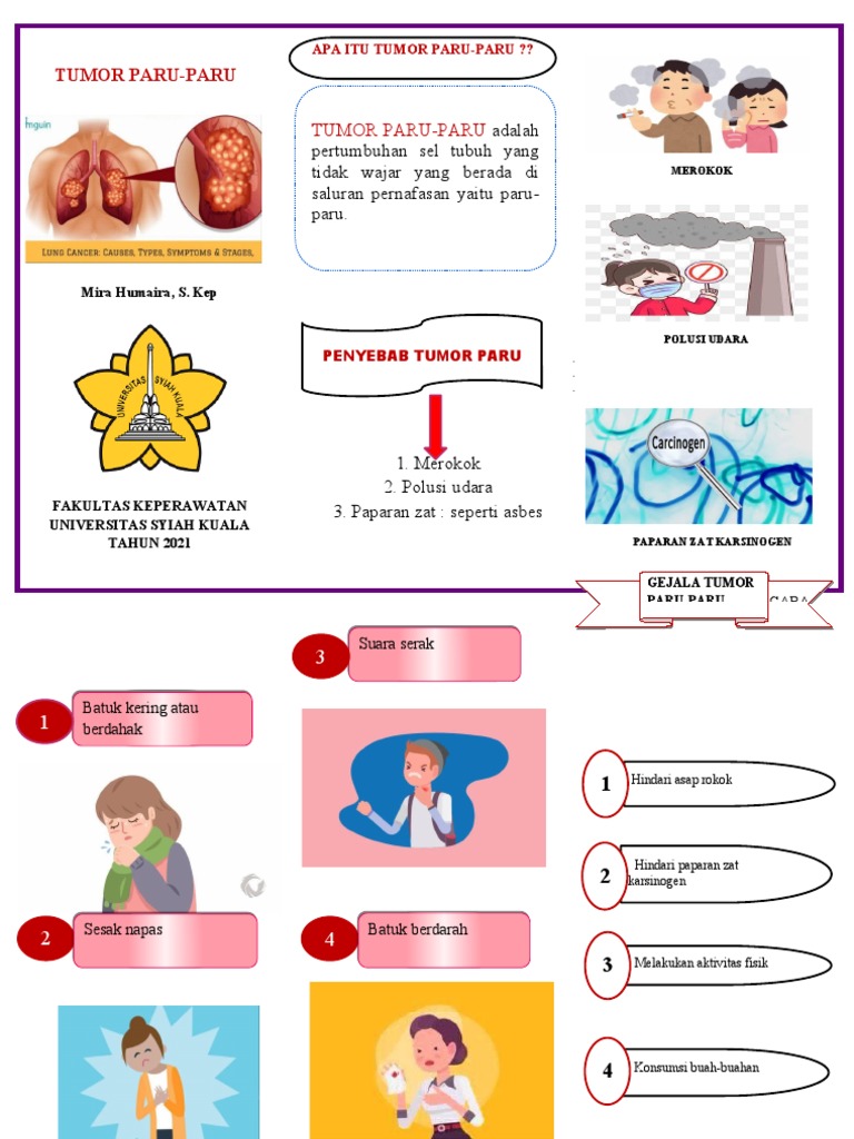 Leaflet Tumor Paru | PDF