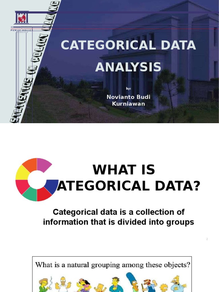 MPP 813 - Session 7 - NBK - Categorical Data Analysis | PDF ...