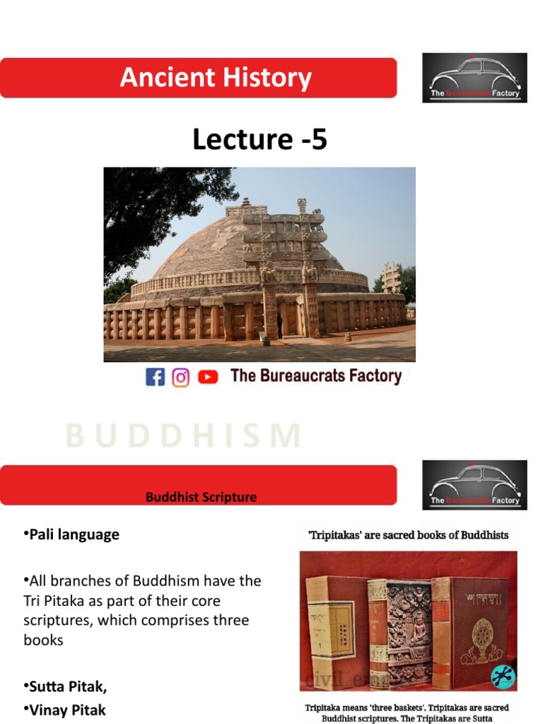 Ancient History: General Studies - 1 | PDF | Gautama Buddha | Schools ...