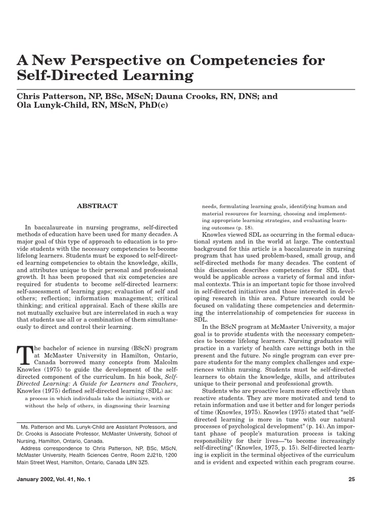 RRL SDL 1 | PDF | Critical Thinking | Learning Styles