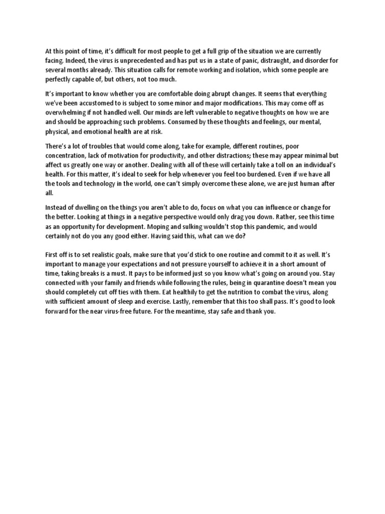 Life Coaching Speech Pdf