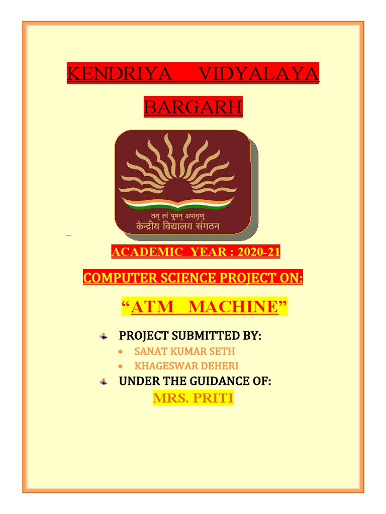 Cs Project File | PDF | Computer Programming | Software