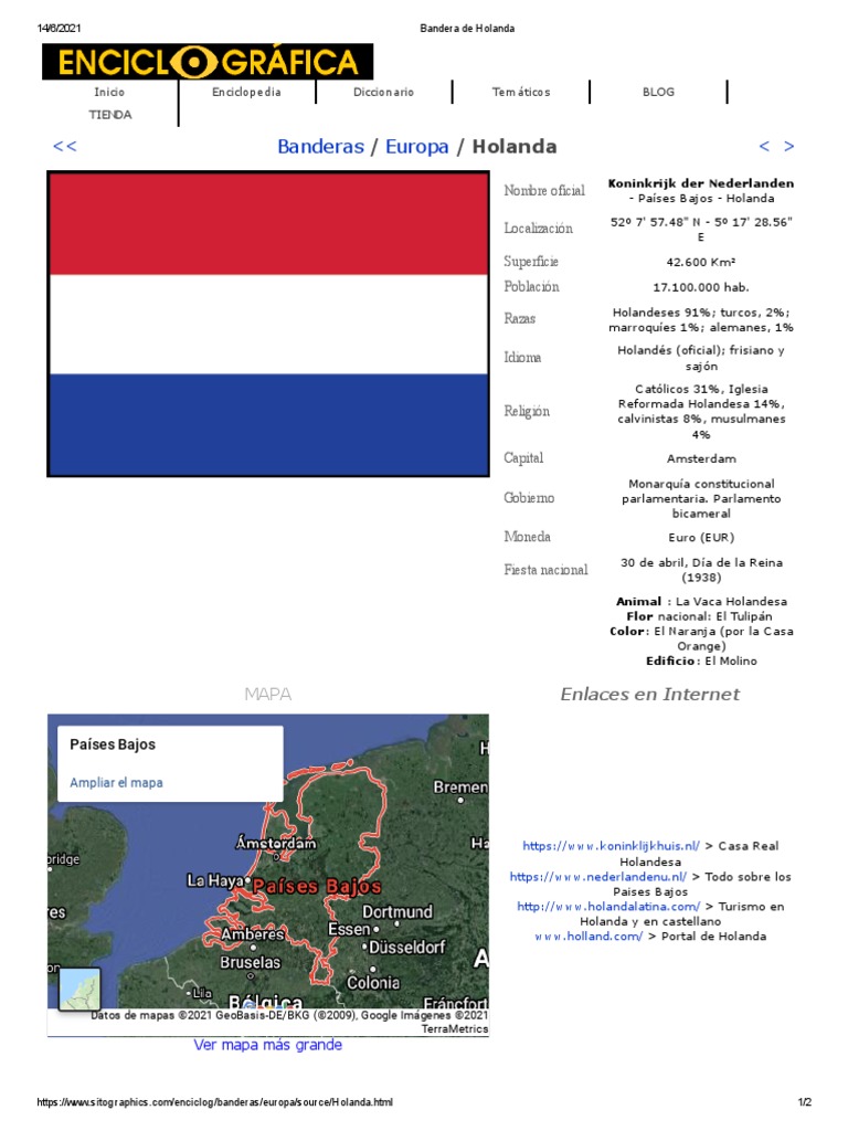 Bandera de Holanda | PDF | Heráldica | Los símbolos