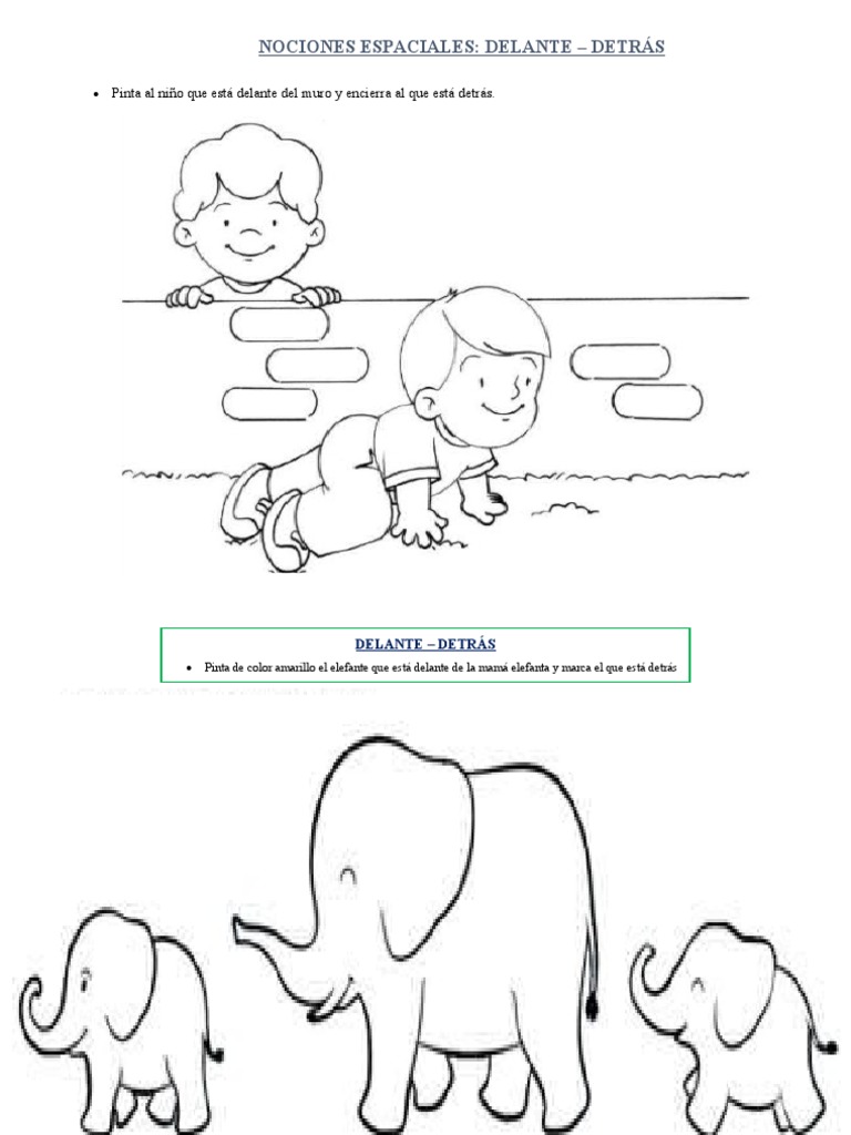 Delante Detrás | PDF