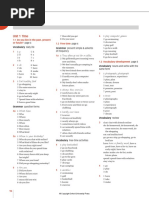 Navigate B1 Pre-Intermediate Coursebook Keys | PDF