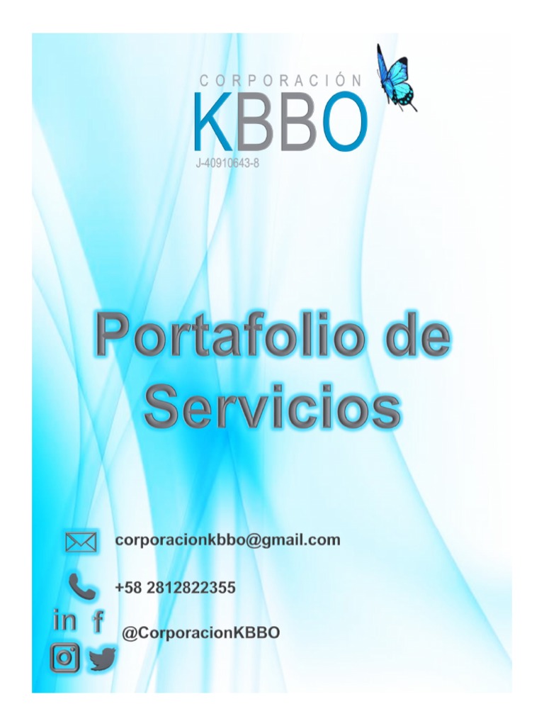 Portafolio de Servicios KBBO | PDF | Ingeniería | Business