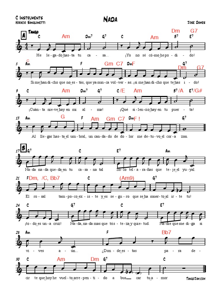 Nada Tango | PDF | Entretenimiento (general)