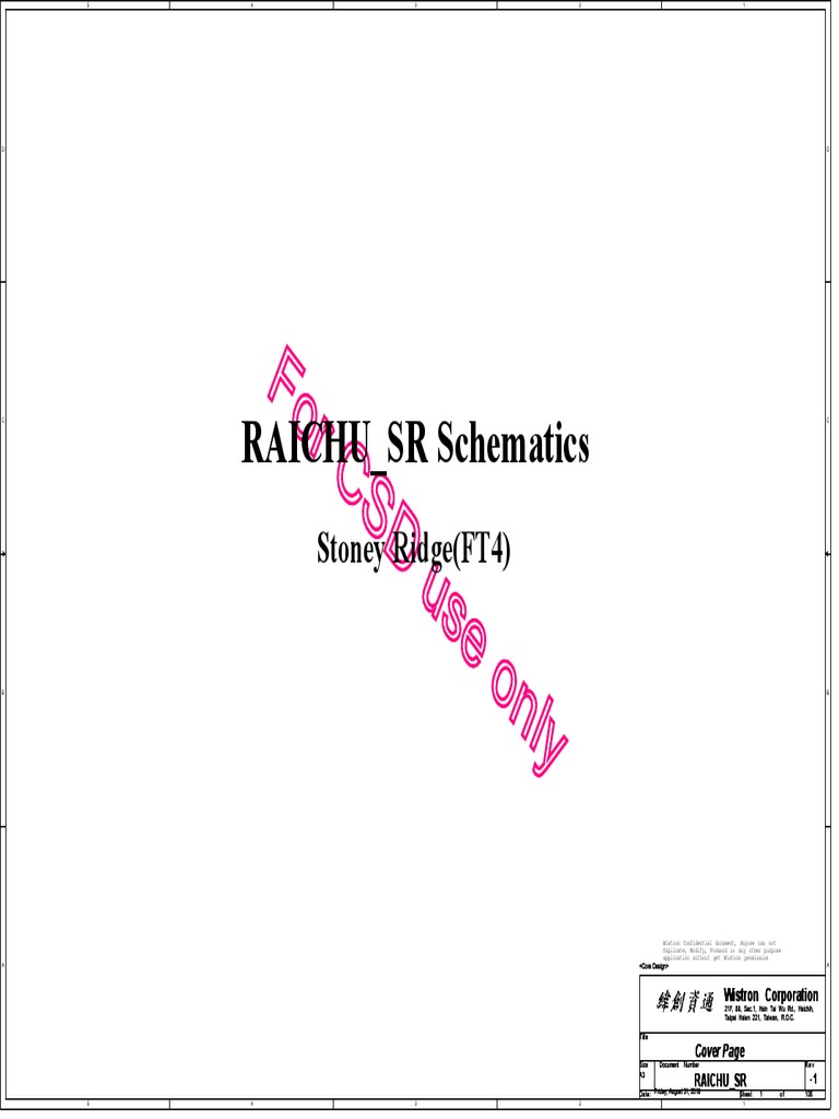 Wistron Raichu - SR 18762 R-1 2 | PDF | Usb | Electronics