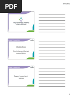 CSP Code of Professional Values | PDF | Physical Therapy | Autonomy