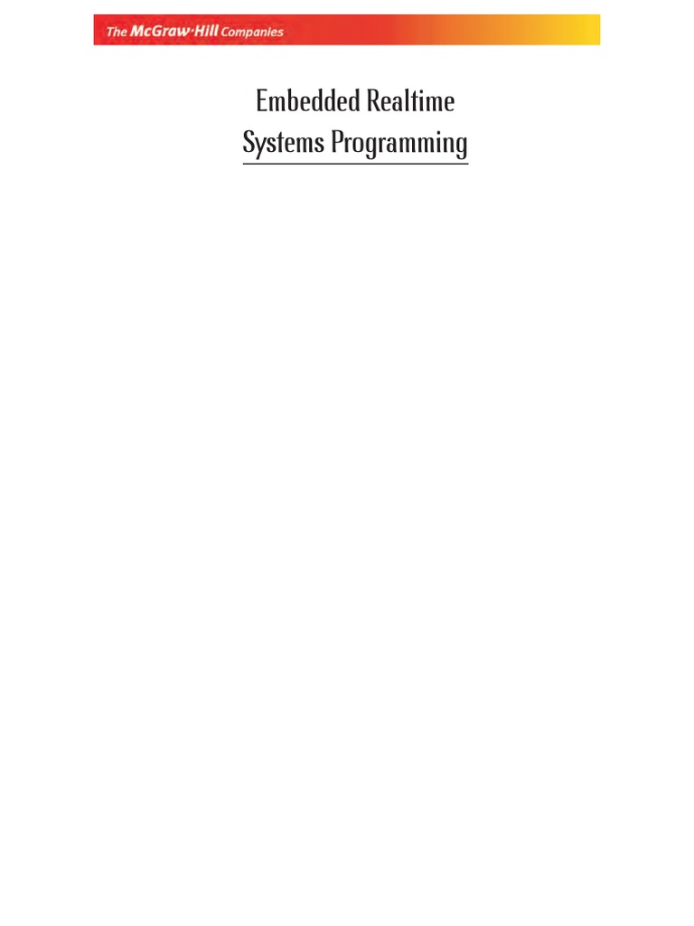 Dokumen - Pub Embedded Realtime Systems Programming 9780070482845 ...