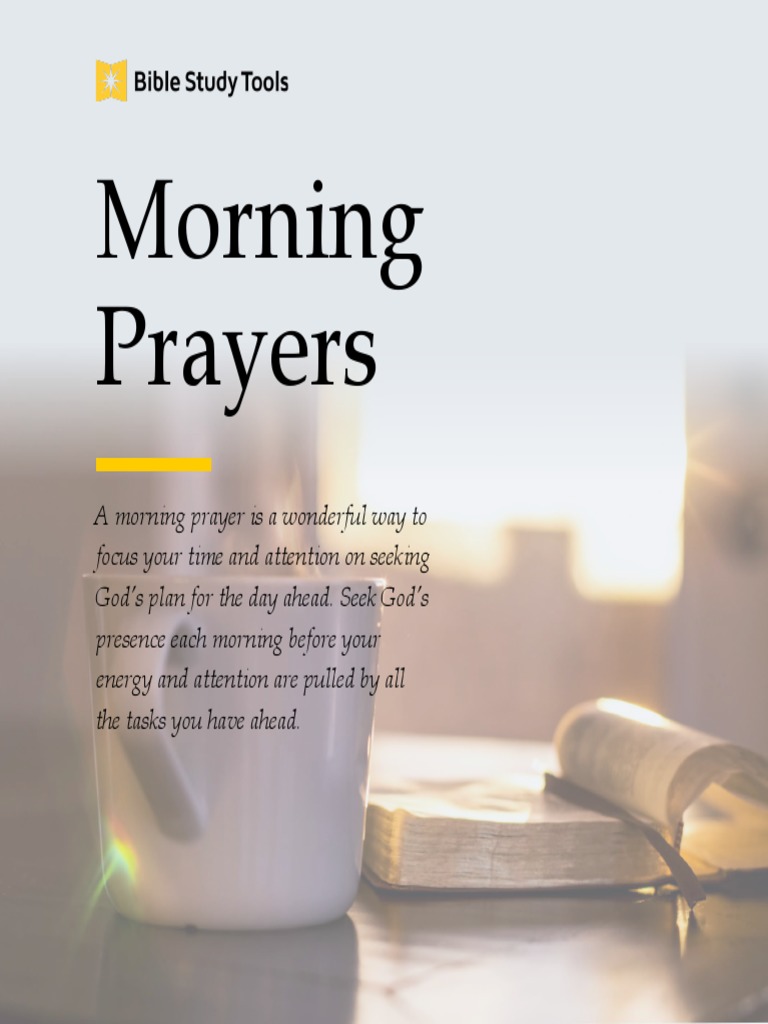Morningprayers Original | PDF | Divine Grace | Prayer