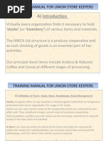 Store In-Charge Job Responsibilities | PDF