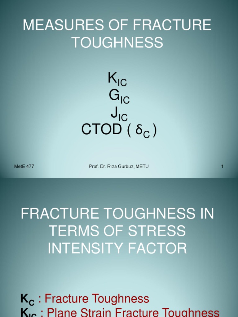 477 Kic Fracture Toughness Test June 2021 | PDF | Fracture Mechanics ...