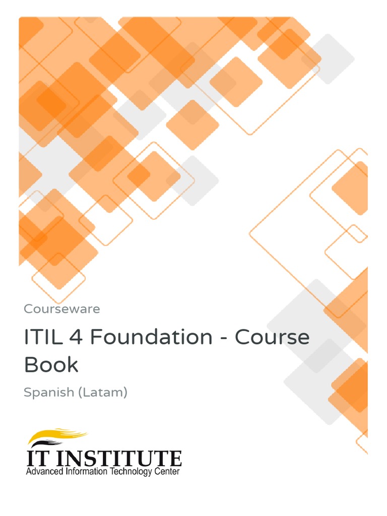 Introduction To ITIL 4 Foundation Pre Reading Guide | PDF ...