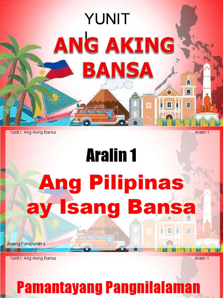 Ang Pilipinas Ay Isang Bansa | PDF