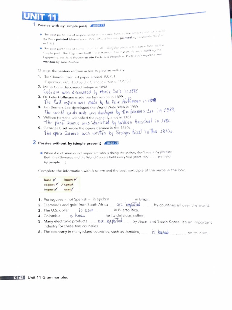 Grammar #3 | PDF