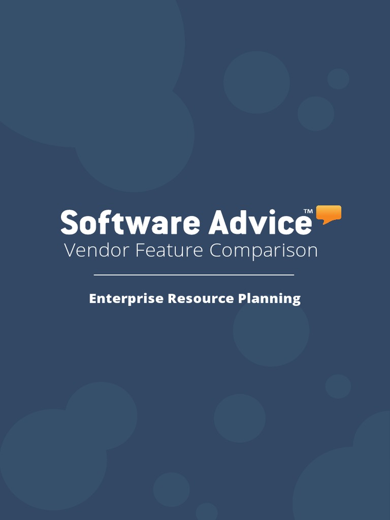 ERP Feature Comparison Guide | PDF | Enterprise Resource Planning ...