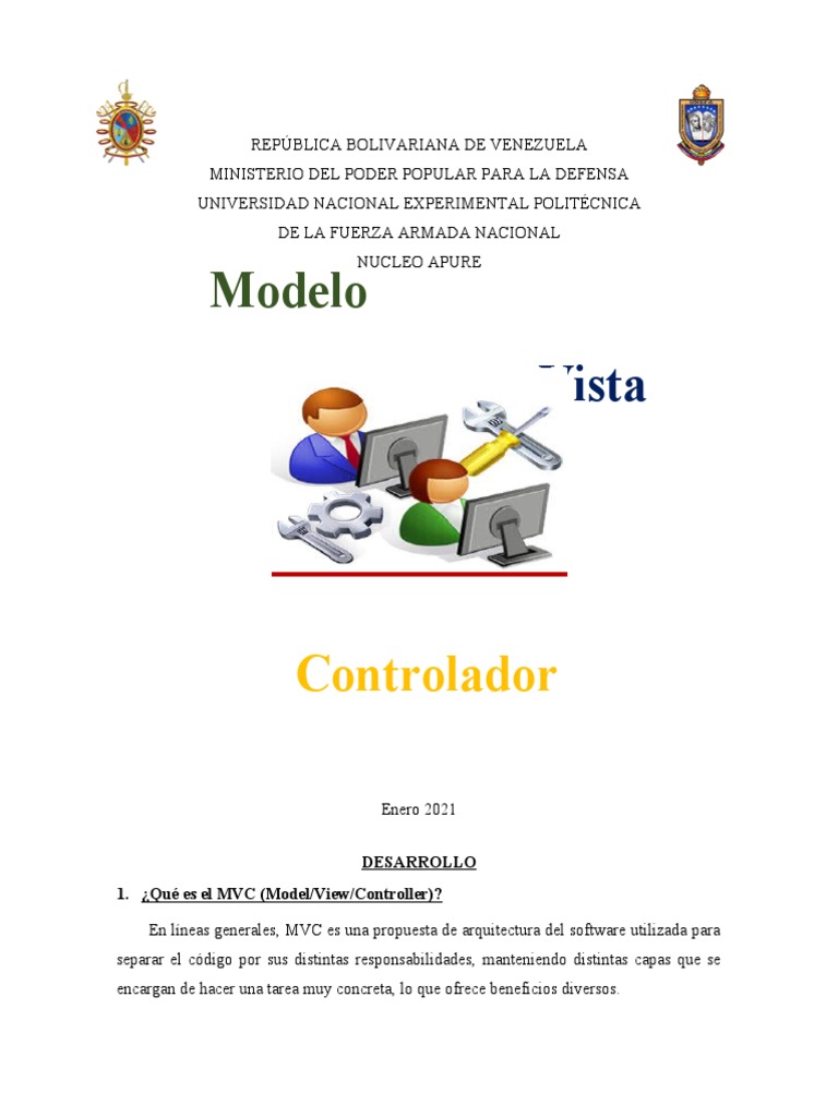 Análisis del patrón de arquitectura Modelo Vista Controlador (MVC) y su ...