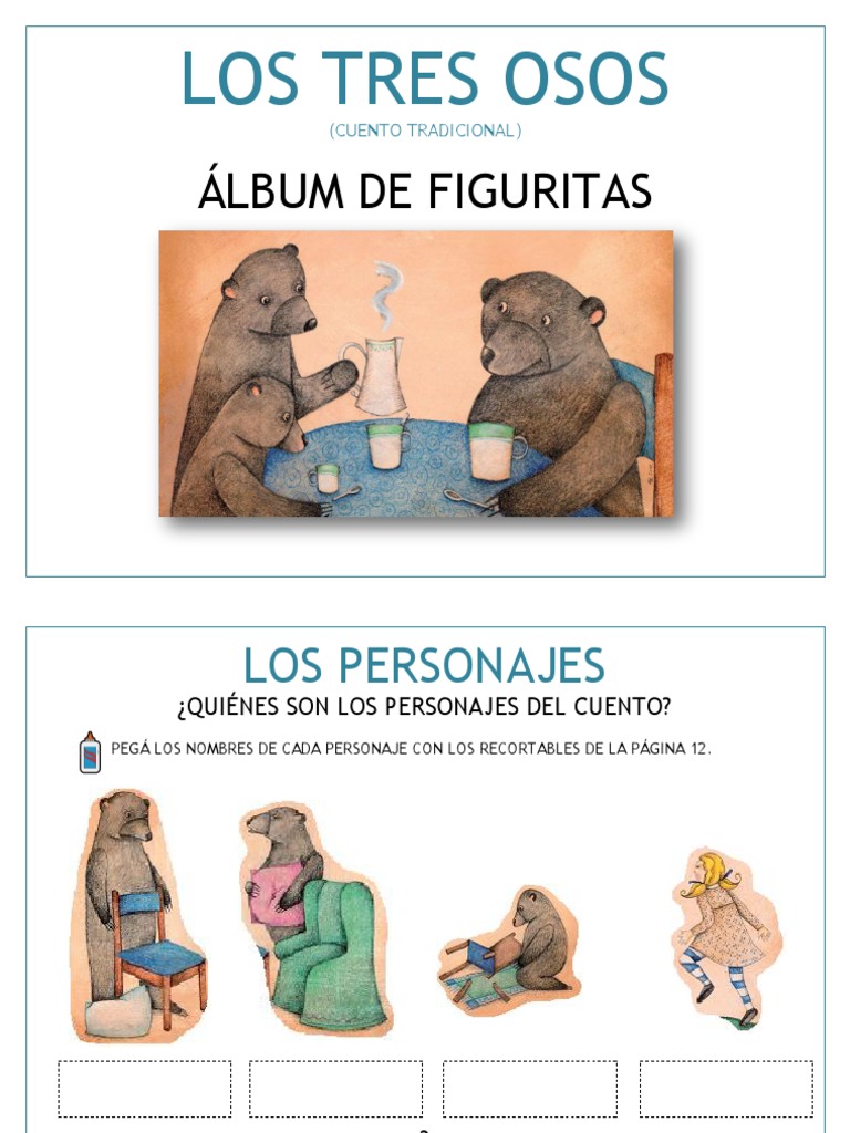 ALBUM-Los Tres Osos | PDF | Entretenimiento (general)