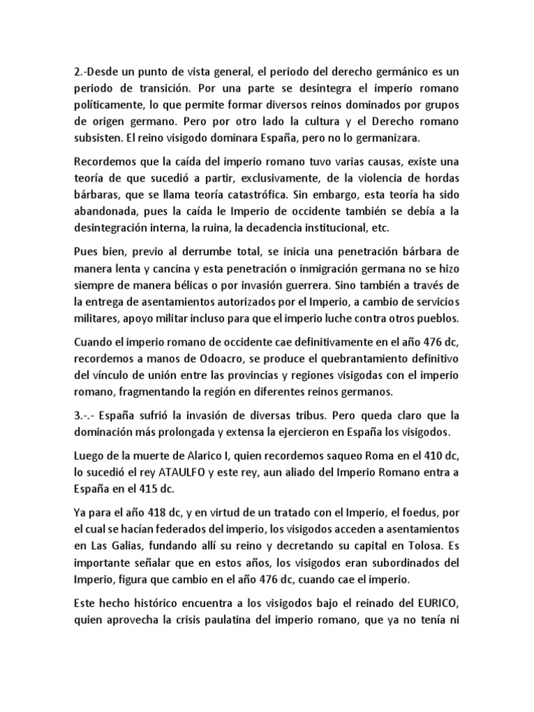 Complemento PPT Codigo Eurico | PDF