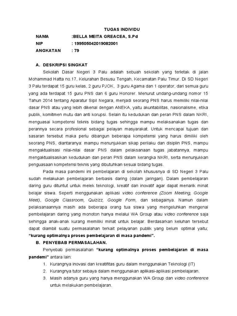 Tugas Individu 3 | PDF