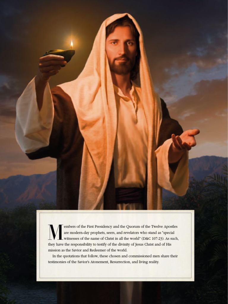 2014 04 08 Special Witnesses Testify of The Living Christ Eng | PDF ...